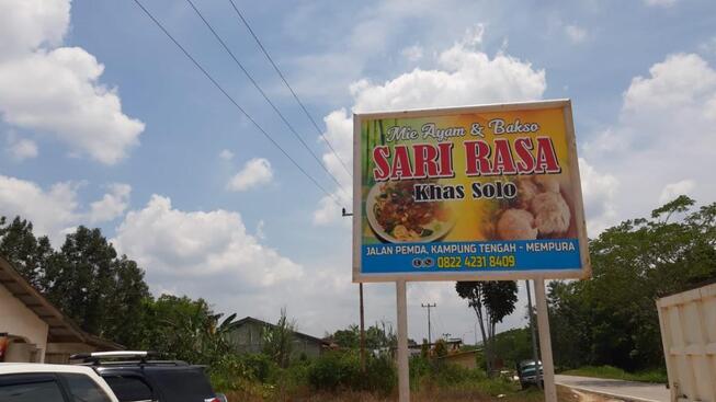 Menu at Mie Ayam Dan Bakso Sari Rasa Khas Solo restaurant, Kampung Rempak