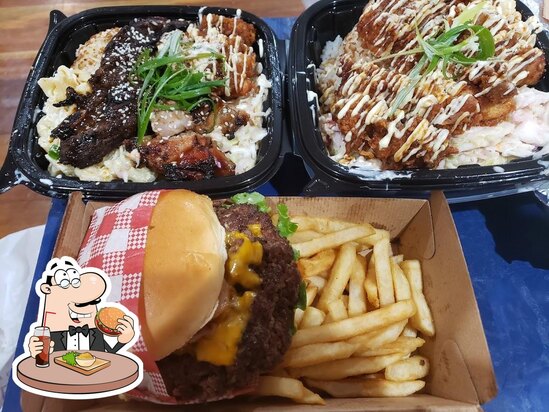 Menu at Grubbies Burgers & Hawaiian BBQ, Redbank Plains, 183 Kruger Parade
