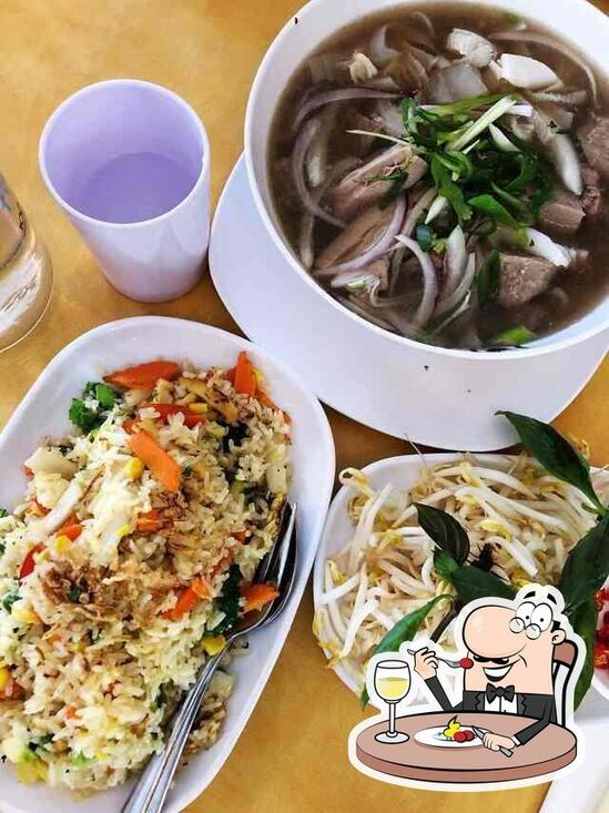 Menu at iPho restaurant, Canberra, Garema Place