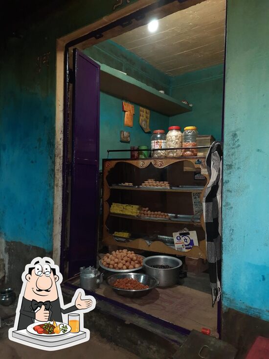 Menu at Krishna misthan bhandar, India, J5RM+JFC