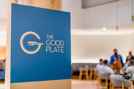 Menu at The Good Plate restaurant, Las Vegas