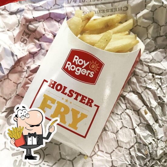Menu at Roy Rogers fast food, Hannacroix, NY State Thruway