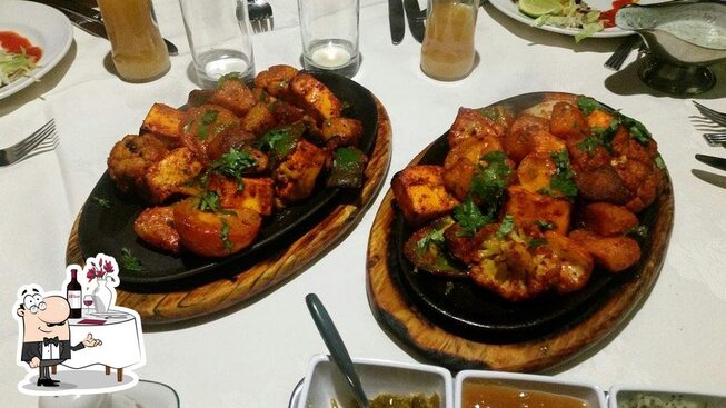 Menu at Shajan restaurant, Blackburn