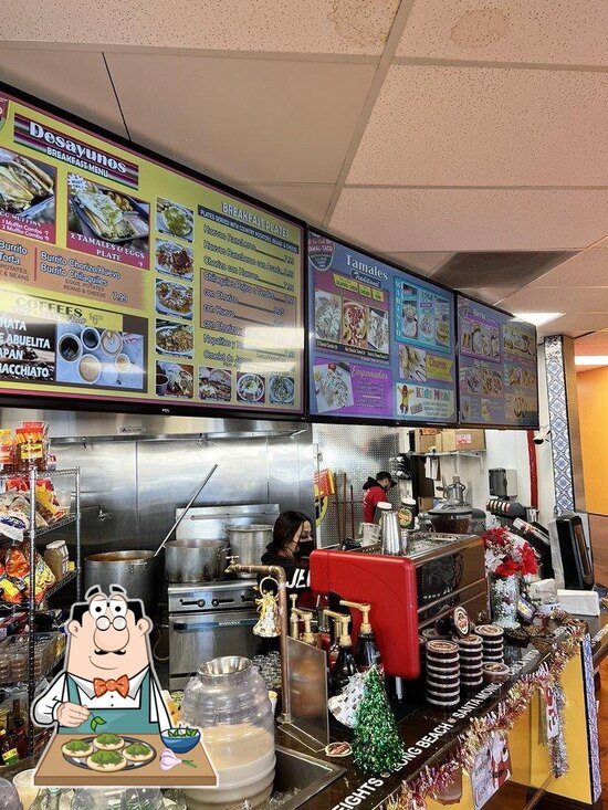 Menu at SoCal Tamal & Churro Company restaurant, Bakersfield, Pacheco Rd