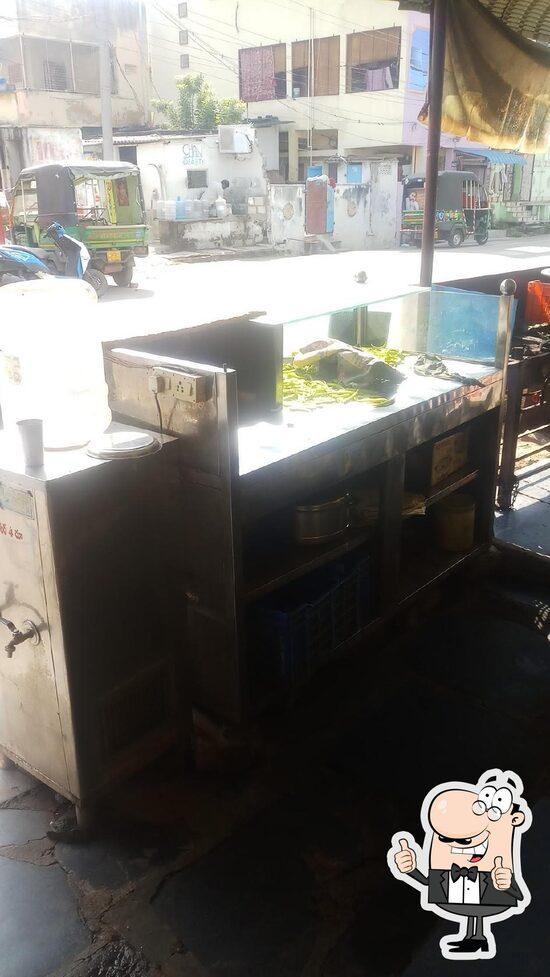 Menu at Sri Vijaya Durga tea stall, Vijayawada