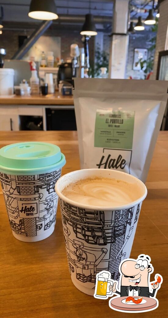 Menu at Hale Coffee Company cafe, Toronto, 300 Campbell Ave Unit #103