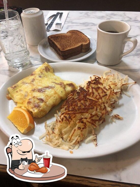 Menu at King's Diner, Kodiak