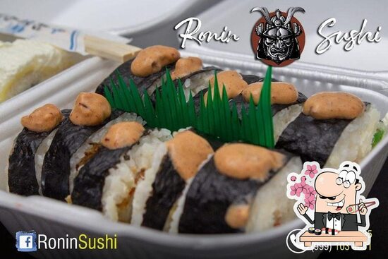 Menu at Ronin Sushi restaurant, Progreso, Calle 31 206A