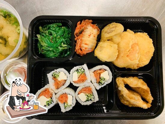 Menu at Let’s Sushi restaurant, Regina