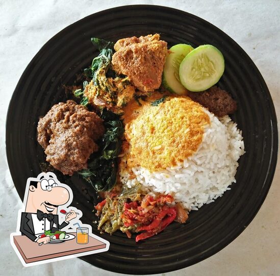 Menu at RM PADANG AMPERA Selon restaurant, Talagasari