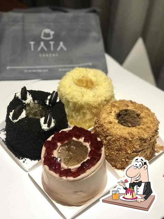Menu at Tata Cakery cafe, West Jakarta