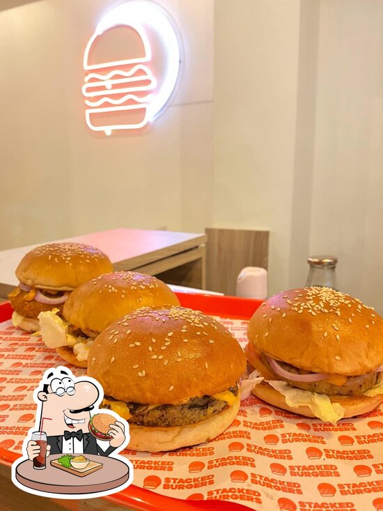 Menu at Stacked Burgers, Kolkata