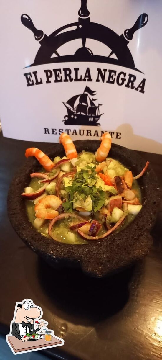 Menu at El Perla Negra restaurant, Banderilla