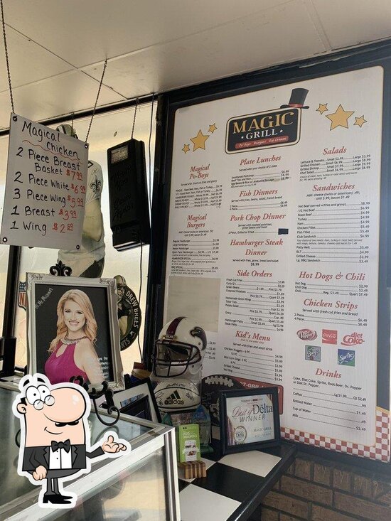 Menu at Magic Grill fast food, Monroe, N 18th St