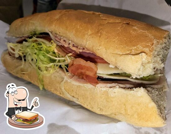 Menu at U.S. Sub restaurant, Warren