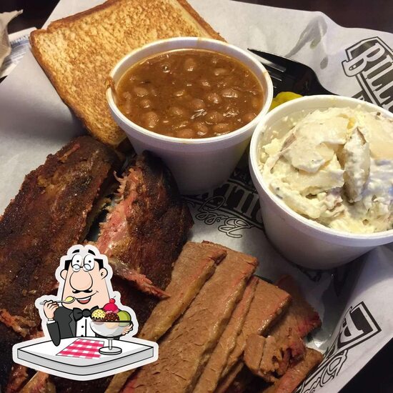 Menu at Billy Sims Barbecue, Altus