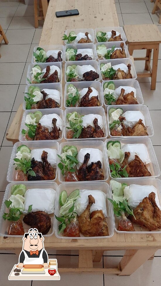 Menu at De' Pondok Rasa restaurant, Indonesia