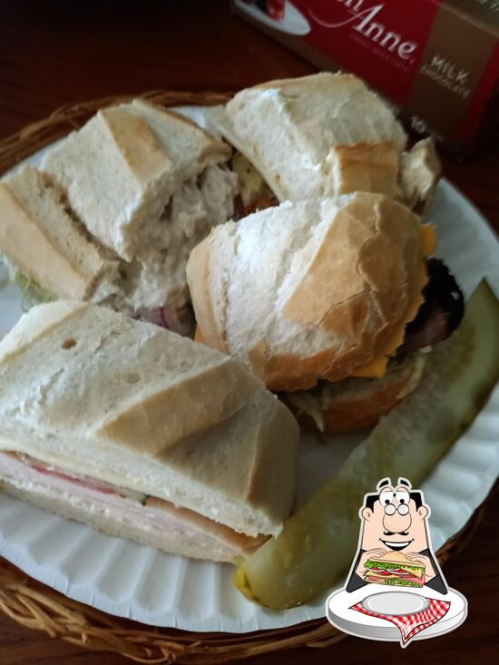 Menu at Adam's Sandwich Shop, McHenry