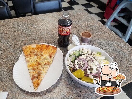 Menu at Dimitris Pizzeria, Elbridge