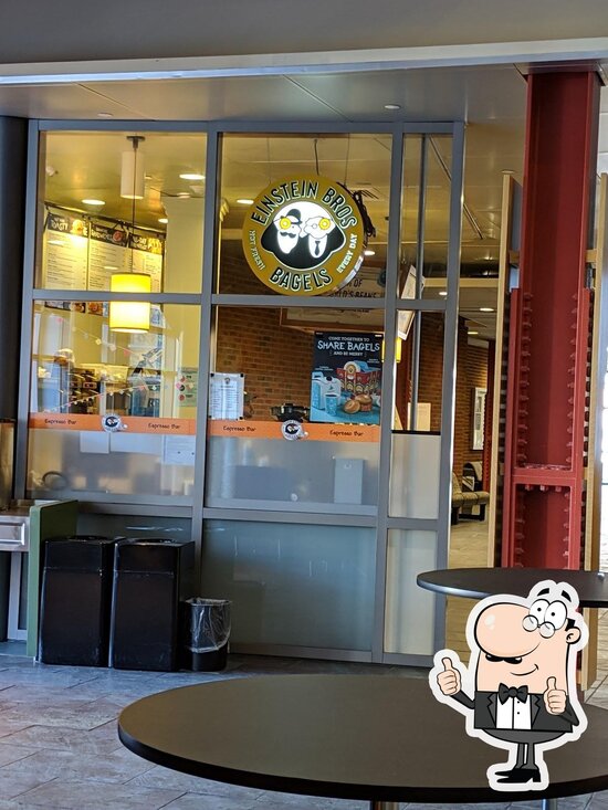 Menu at Einstein Brothers Bagels cafe, Urbana