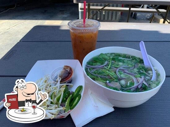 Menu at Pho Asian Food Truck restaurant, Taylor, 501 N Main St