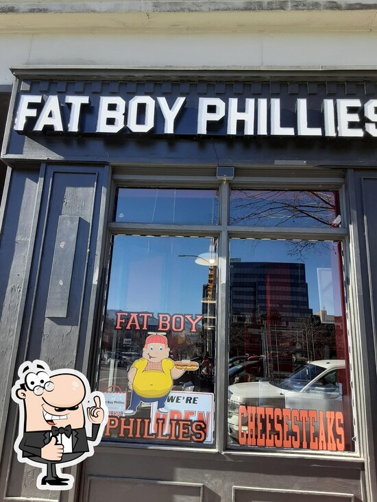 Menu at Fat Boy Phillies restaurant, Salt Lake City