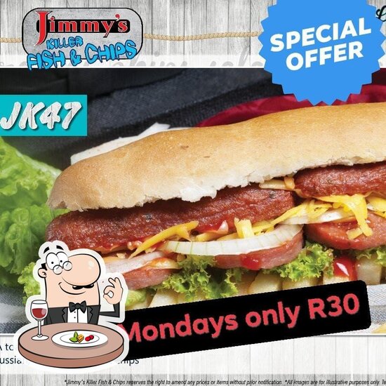 Jimmy's Killer Fish & Chips, Soweto - Menú del restaurante, precios y ...
