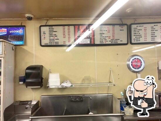 Menu at First Stop Deli & Grocery pizzeria, Conway