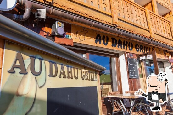 Menu at Au Dahu Grillé restaurant, Huez