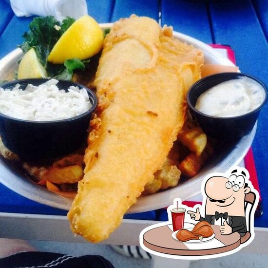 Menu at Joe's Fish Co. restaurant, Wildwood, Boardwalk