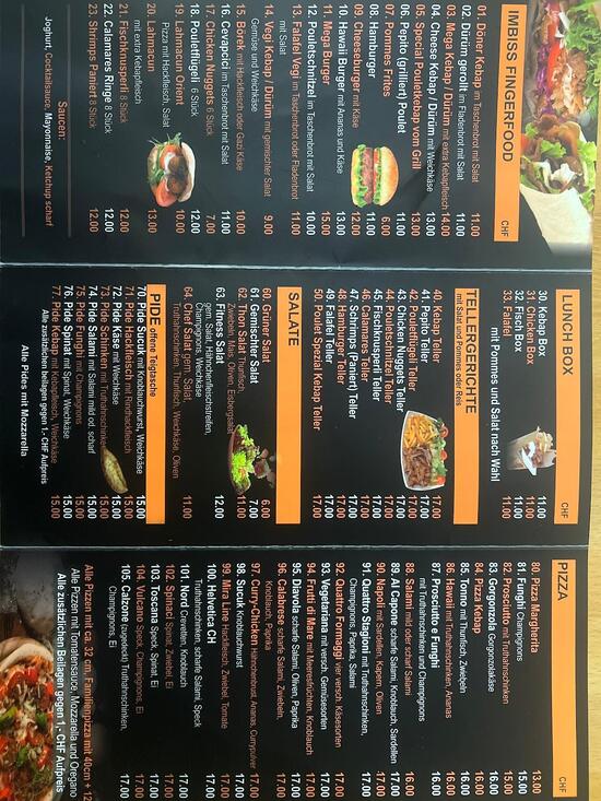 Menu da Mira Line, Bischofszell