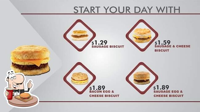 Menu at EAGLE MART, Hennessey
