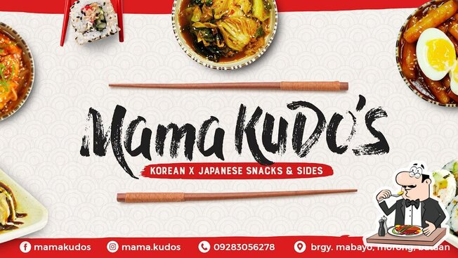 Menu at Mama Kudo’s pub & bar, Morong