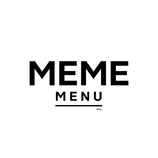 Menu at Meme • Menu restaurant, Miami