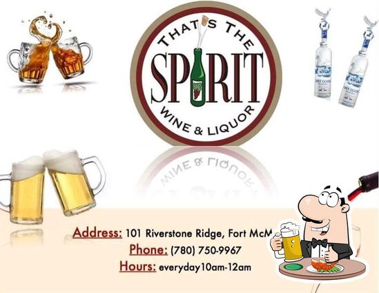 That's The Spirit Liquor store, Fort McMurray - Restaurant menu, prices ...