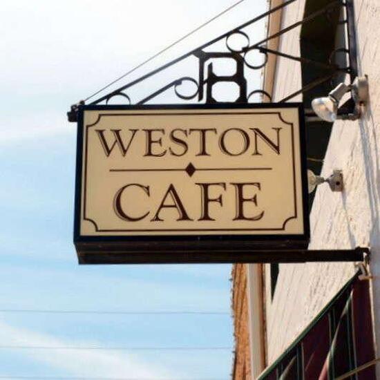 Menu at Weston Cafe, Weston, 407 Main St