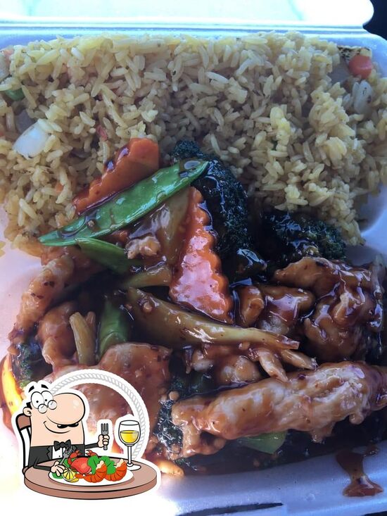 Menu at First Wok restaurant, Titusville