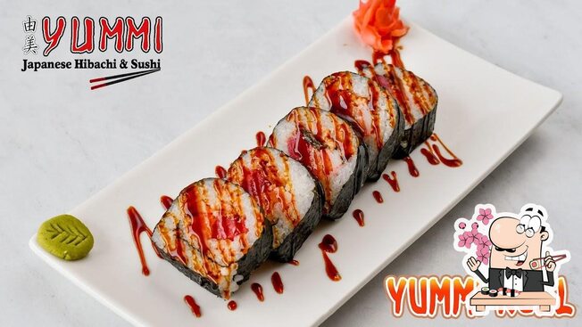 Menu at Yummi Japanese Hibachi & Sushi restaurant, Clemson