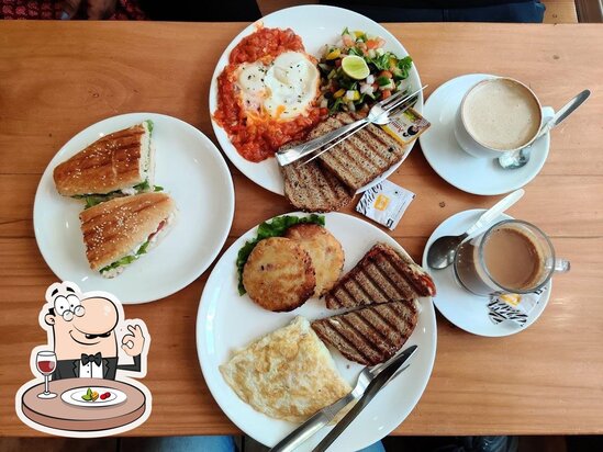 Menu at Dana Coffee House and German Bakery, Manali