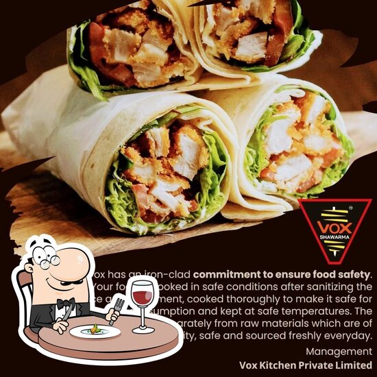 Menu at Vox Shawarma Palakkad, Palakkad