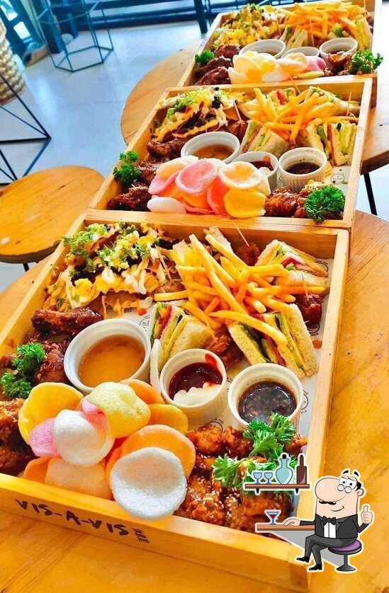 Menu at Vis-A-Vis Lounge Bantay restaurant, Bantay