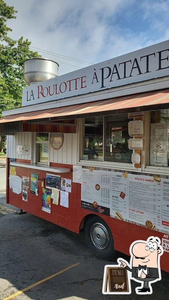 Menu au La Roulotte à Patates de Gentilly pub et bar, Bécancour