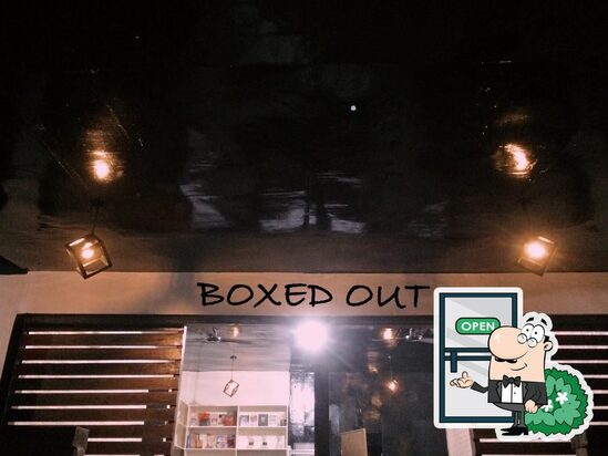 Menu at BOXED OUT cafe, Malungon