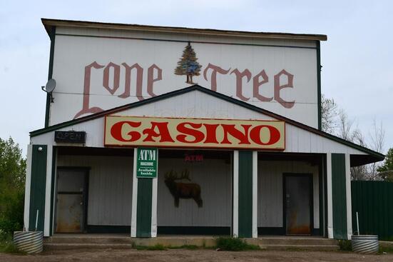 Menu at Lone Tree Bar, Box Elder