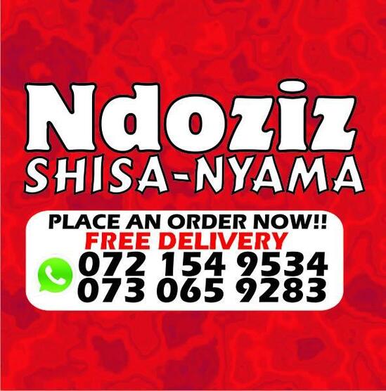 Speisekarte von Ndoziz Shisa-Nyama restaurant, Johannesburg, Olivia Road