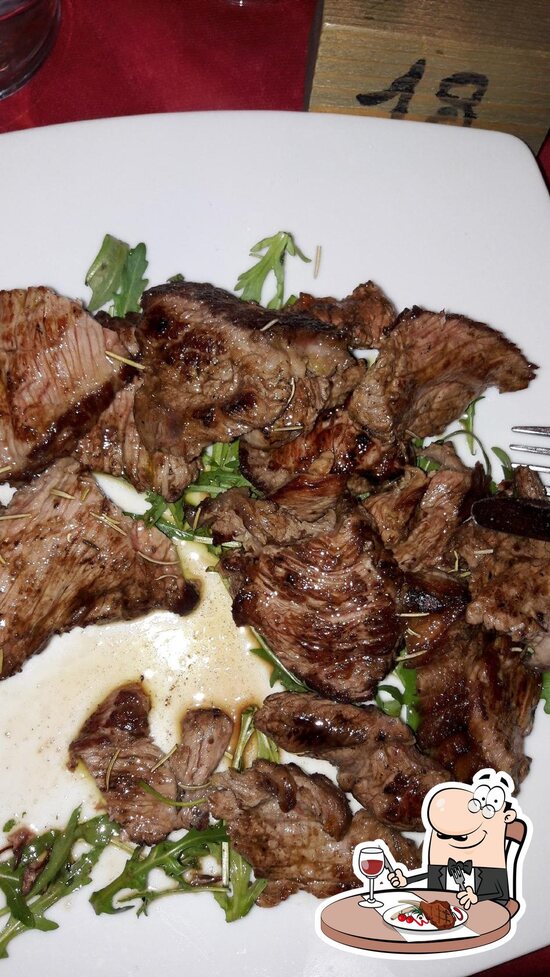 Speisekarte von Osteria La Chianina restaurant, Poggio Mirteto