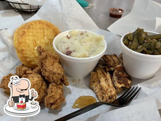 Menu at Rex's Chicken restaurant, Broken Arrow, E Kenosha St