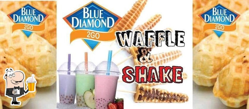 Menu at Blue Diamond Food Cart restaurant, Urdaneta City