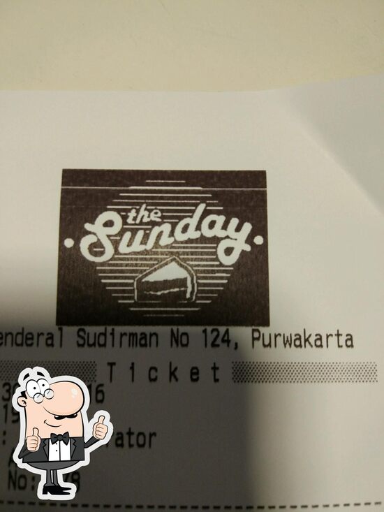 Menu at The Sunday Café cafe, Purwakarta