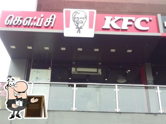 Menu at KFC, Avadi